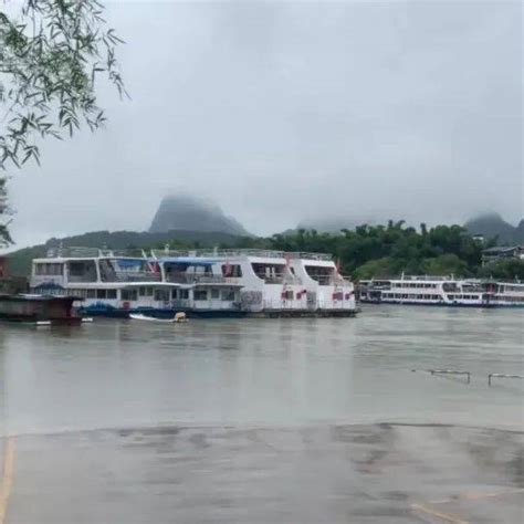 警惕桂林漓江排筏今年内第二次全线封航 水位 海事 船舶