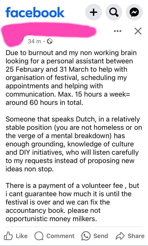 Please Be My Personal Assistant With No Guaranteed Pay R Choosingbeggars