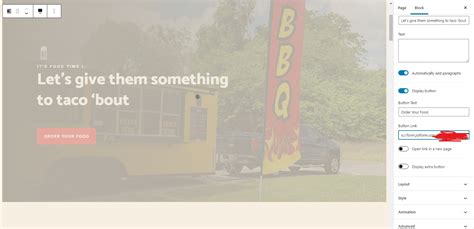 Third Party Link Not Supporting To Button • Themosaurus Support