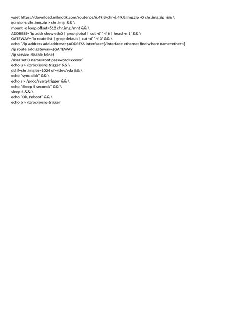 Install Chr Mikrotik Di Ubuntu 18 Dan 20 Pdf