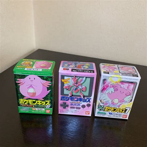 代購代標第一品牌－樂淘letao－ポケモンキッズ No046 ラッキー No171 キメわざ ハピナス 未開封 ポケモン フィギュア