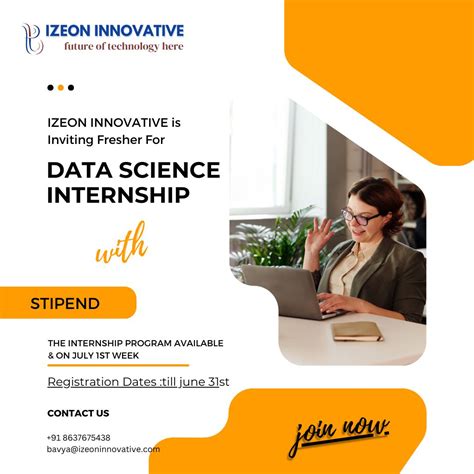 Internship Internship Datascience Opportunity