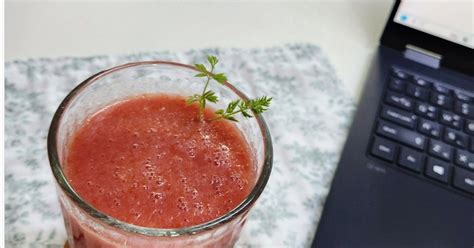 생 토마토 주스 레시피 아침식사 대용 다이어트 건강주스