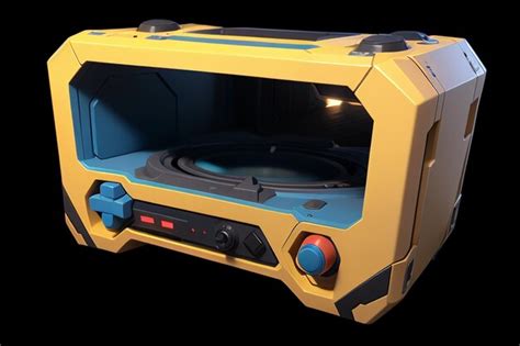 Premium Ai Image Game Console Console Device 3d Rendering Model