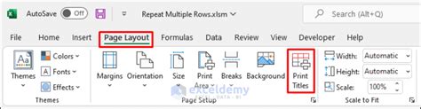 how to repeat multiple rows in excel 4 effective ways