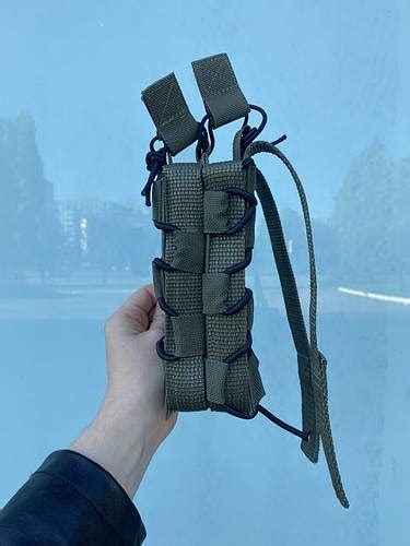 Купить Подвійний штурмовий підсумок під магазин АК Пластиковий [хакі цена 399 грн — Prom Ua