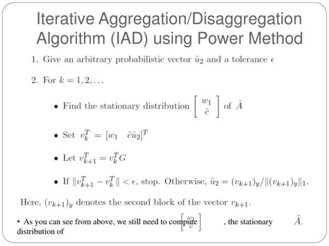 Ppt Iterative Aggregationdisaggregationiad Powerpoint Presentation