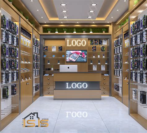 تصميم محل موبايلات Behance