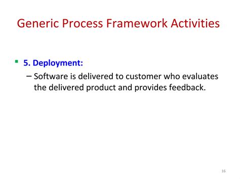Software Engineering Software Process A Generic View Ppt