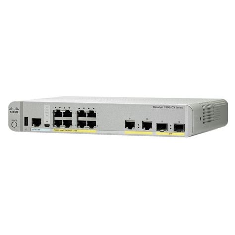 Cisco Ws C3560cx 8pc S Catalyst 3560 Cx 8 Port Poe Ip Base Devicedeal