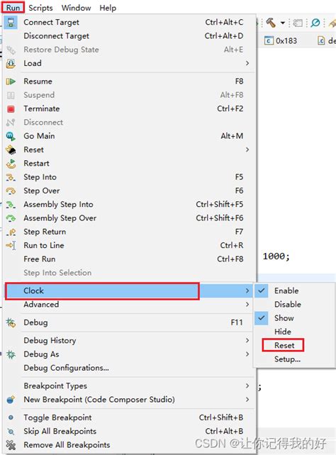 Ccs 通过打断点测量代码运行时间ccs测量程序执行时间 Csdn博客