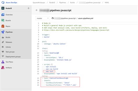 Azure Tips And Tricks Setup An Azure Pipeline With Nodejs