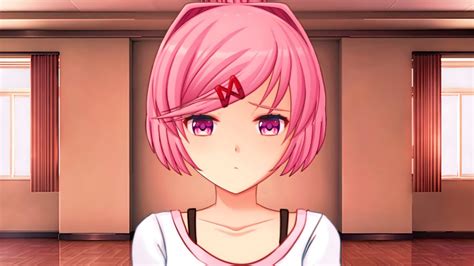 Telling Natsuki That I Feel Angry Just Natsuki Ddlc Mod Youtube
