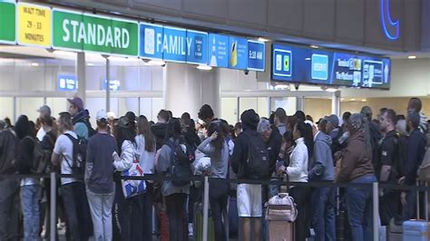 Flight Delays And Cancellations Persist At Orlando International Airport