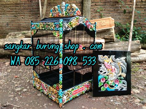 Sangkar Ukir Cucak Ijo Tato Yakuza Sangkar Burung Shop