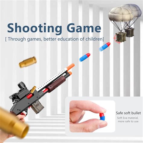 Shell Ejecting Soft Bullet Ball Pellet Blaster Realistic Bolt Action Dart Foam Blaster Sniper Shell Ejecting Soft Bullet Ball Pellet Blaster Realistic Bolt Action Dart Foam Blaster Sniper