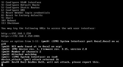Ipmi Failed Freenas 921 Release X64 Truenas Community