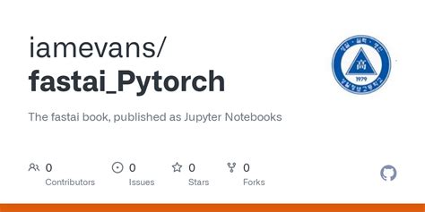 Github Iamevansfastaipytorch The Fastai Book Published As Jupyter