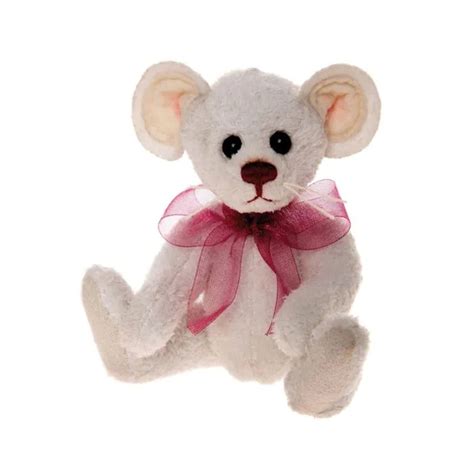 Charlie Bears Cheeky Charlie Wool Plush Keyring Teddy Town Ts
