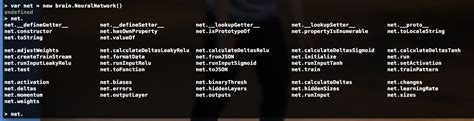 Private Functions In NeuralNetwork