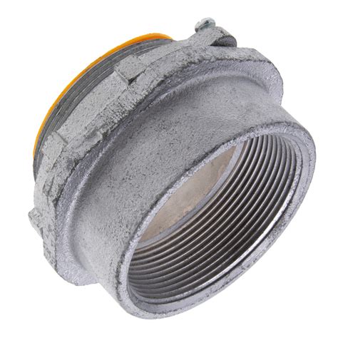 Rigid To Enclosure Malleable Iron Insulated Threaded Hub 5 Nsi