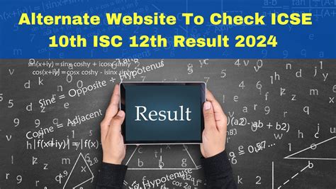 Cisce Org Result 2024 Alternate Website To Check ICSE 10th ISC 12th