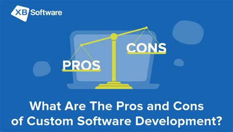 Custom Made Software Advantages And Disadvantages XB Software