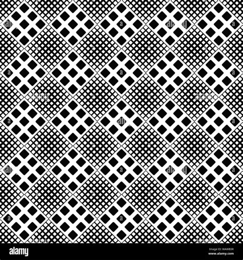 Seamless Diagonal Square Pattern Background Black And White Abstract Vector Graphic Design