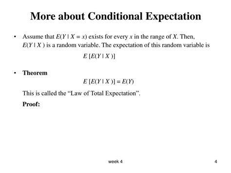 Ppt Conditional Expectation Powerpoint Presentation Free Download