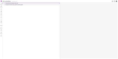 Workflows Datachat Docs