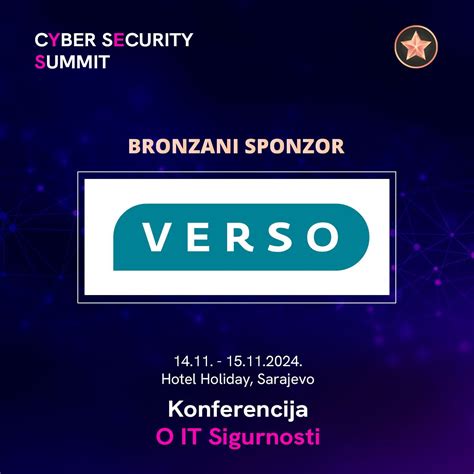 E Transformacija On Linkedin Cybersecuritysummit Css2024 Sigurnost Verso Itsigurnost