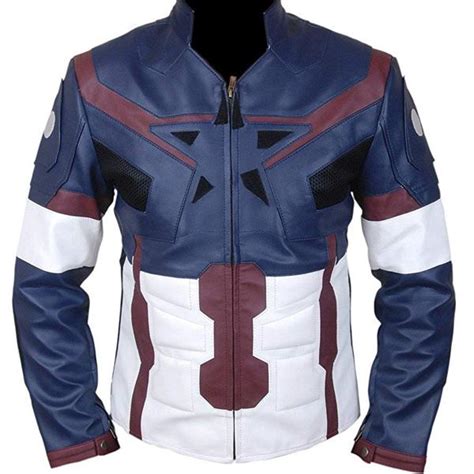 Captain America Motorcycle Jacket With Armor 57 Koleksi Gambar