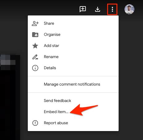How To Embed Video From Google Photos In