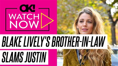 Blake Livelys Brother In Law Bart Johnson Slams Justin Baldoni For Being A Fraud In