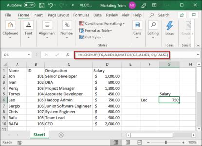VLOOKUP In Excel How To Use Excel VLOOKUP Function Edureka