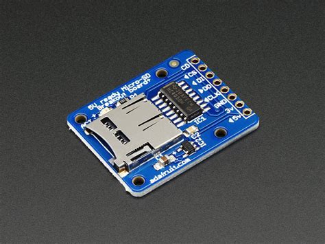 Microsd 카드 브레이크 아웃 보드 254 Adafruit Brand Mall 센서