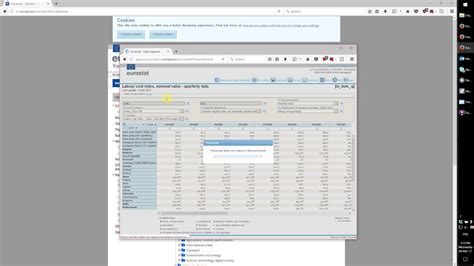 downloading data from eurostat youtube
