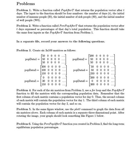 Instructions Record Your Solutions To Problems 1 And