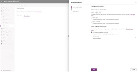 Power Platform Admin Center How To Enable Cds App Insights With Azure