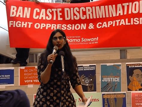 Caste Bias Exists In Us Says Kshama Sawant