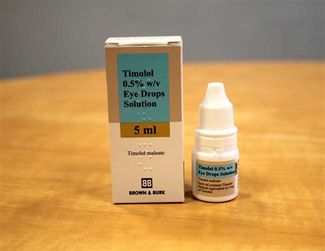 Timolol Eye Drops Brown And Burk