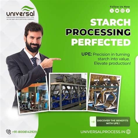 Starch Extraction Equipment And Starch Processing Machinery Advanced