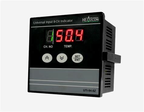 Programmable 8ch Temperatue Indicator Heatcon Automation