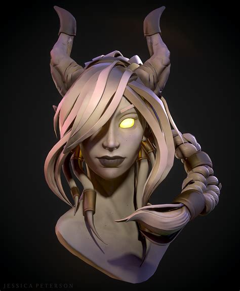Artstation Draenei Bust