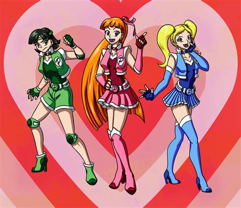 Teenage Power Puff Girls By Mystryl Shada On Deviantart