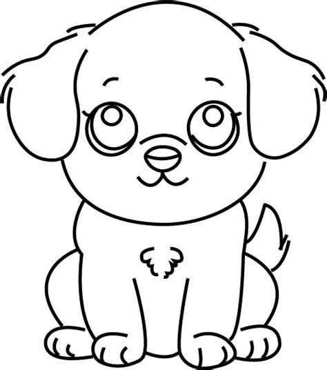 Малко мило кученце за оцветяване Зуми Зим