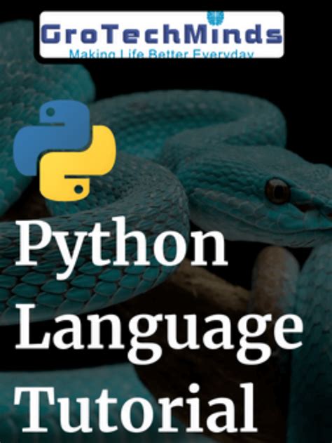 Python Language Tutorial Grotechminds