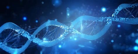 Premium Ai Image Abstract Dna Technology Science Medical Concept