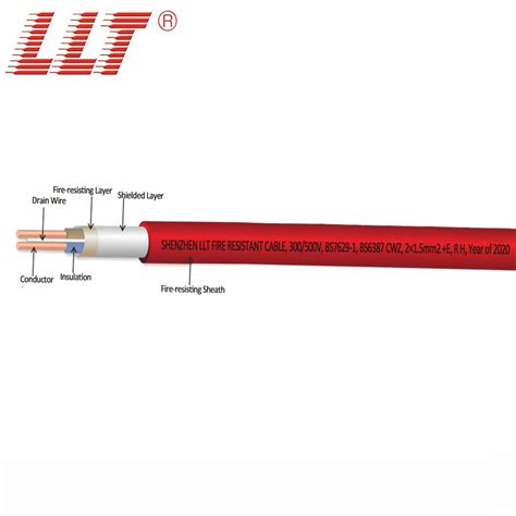 Llt Cable Manufature 225mme Fire Resistance Cable For Fire Alarm