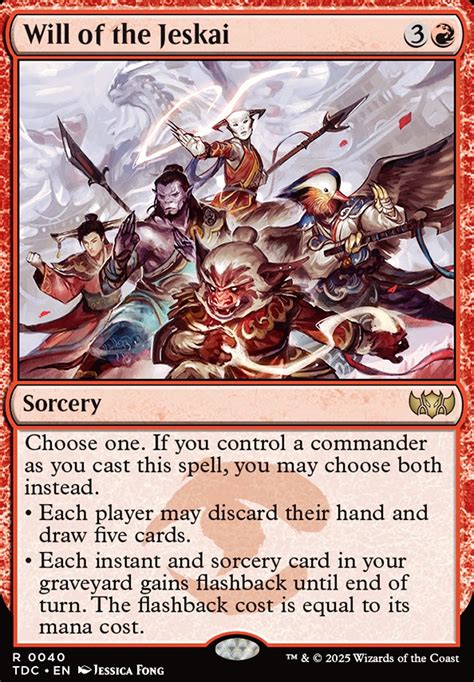 Jeskai Striker Tarkir Dragonstorm Commander Prec Commander Edh Mtg Deck